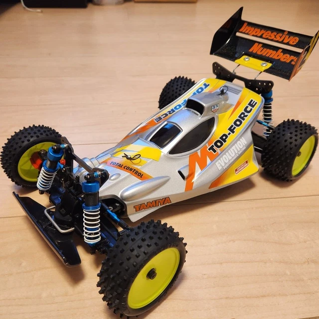 TAMIYA 1/10 TOP Force 2017 Assembled EVO with Electronics & OP Parts ...