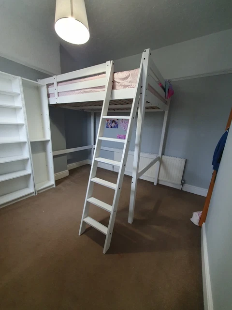 IKEA STORA Double High Sleeper £83.00 - PicClick UK