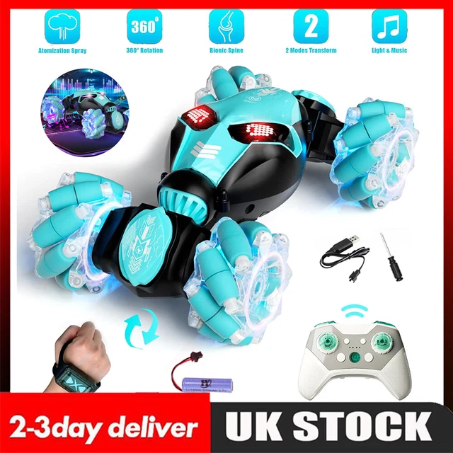 4WD RC STUNT Car 360° Hand Gesture Sensing Off-Road Car Gift Remote ...