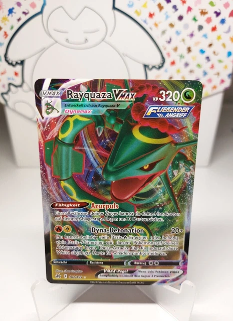 POKÉMON RAYQUAZA VMAX Full Art - Zenit der Könige CRZ 102/159 Near Mint Deutsch EUR 9,90 ...