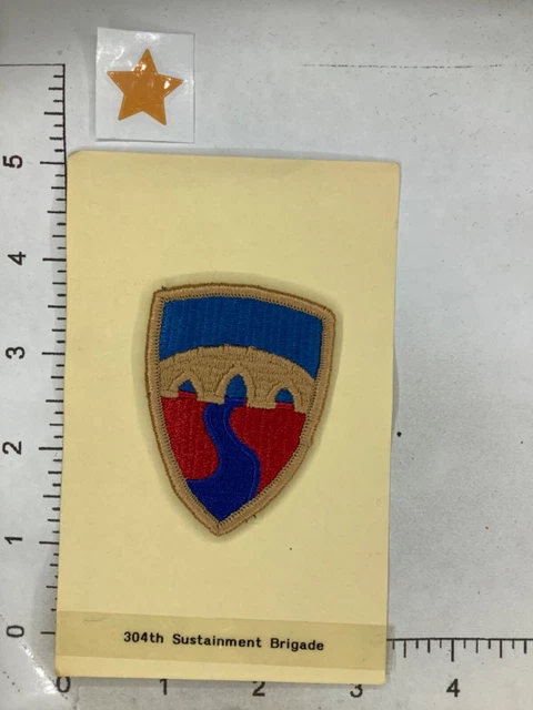 VINTAGE US ARMY 304th SUSTAINMENT BRIGADE PATCH $9.99 - PicClick