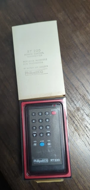 VINTAGE PHILIPS ECG Rt 220 Remote New And Wrapped Very Rare $19.99 ...