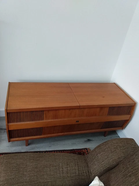 HMV 2354 TEAK 1960s 70s Mid-century Vintage Radiogram Sideboard ...