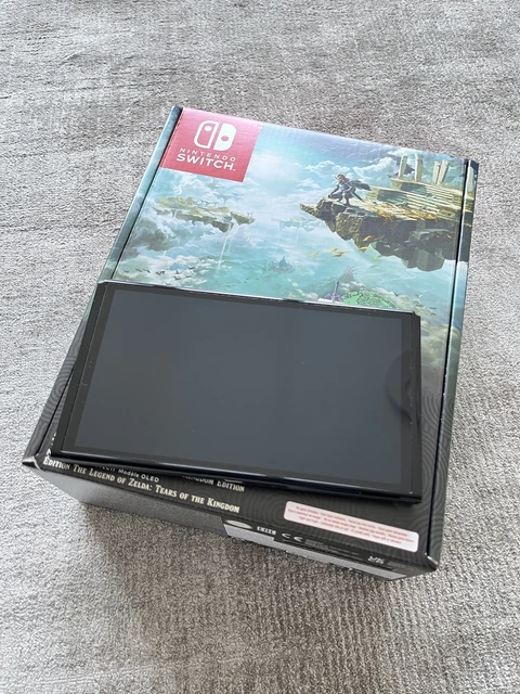 NINTENDO SWITCH OLED Model * Zelda TotK Limited Edition * Tablet only ...