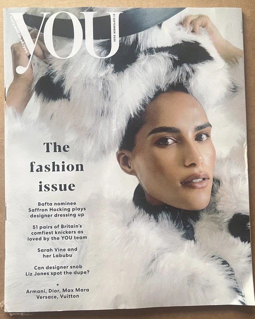 YOU MAGAZINE DAILY Mail 21 SEPTEMBER 2025 THE FASHION ISSUE Sarah Vine LIZ JONES £2.09 - PicClick UK