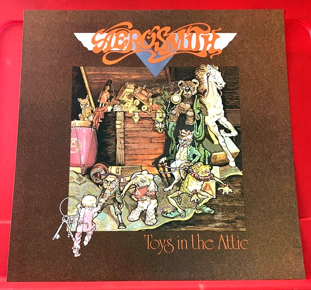 AEROSMITH TOYS IN The Attic Album Cover Art PICTURE / PRINT 11.5" x 11. ...