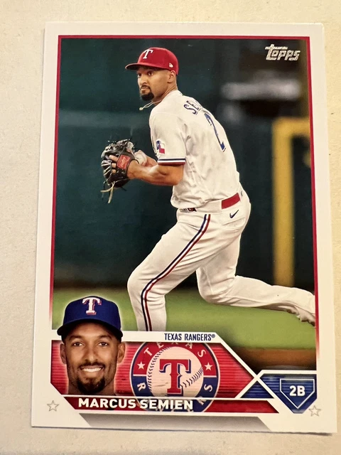 CARTE BASEBALL MARCUS Semien 2023 Topps Series 2 #532 Texas Rangers EUR ...
