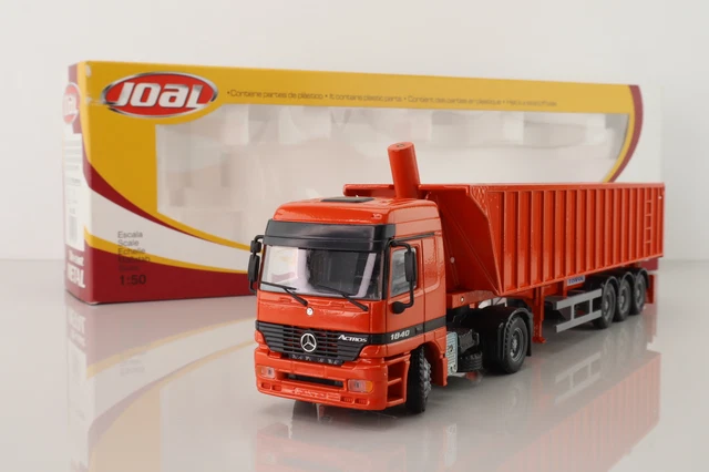 JOAL 1:50 SCALE; Mercedes-Benz Actros; Artic Bulk Tipper; Excellent ...