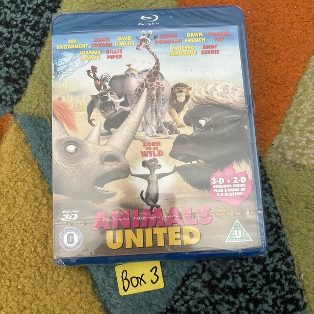 ANIMALS UNITED 3D + 2d Blu Ray New Sealed £5.49 - PicClick UK