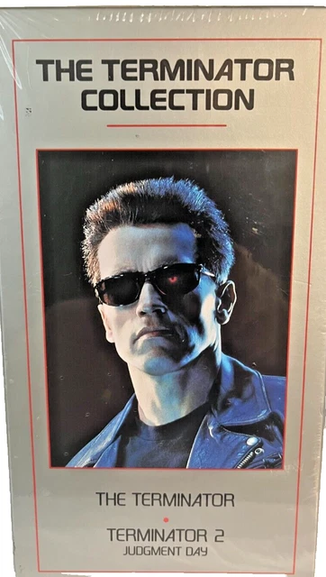 THE TERMINATOR COLLECTION VHS The Terminator 1 & 2 Judgment Day Sealed ...