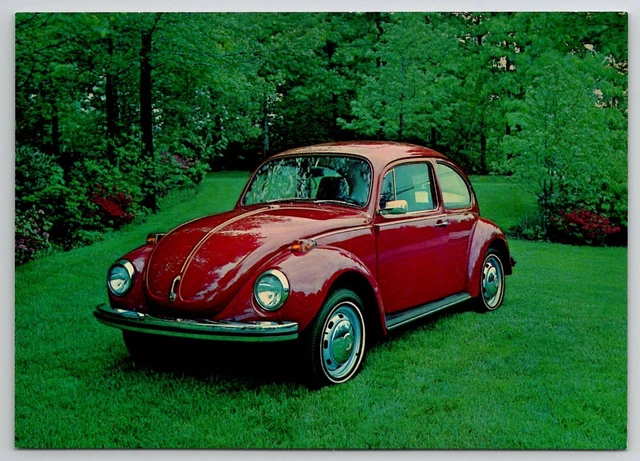 VW SUPER BEETLE 1970 Radically Restyled Red Volkswagen Car Advert ...