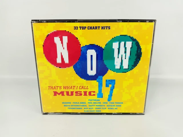 NOW THAT'S WHAT I Call Music 17 UK CD album 1990 Double CD - Various ...