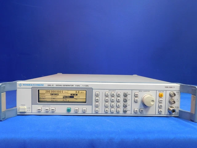ROHDE & SCHWARZ SML01 Signal Generator 9 kHz - 1.1 GHz Untested EUR 464 ...