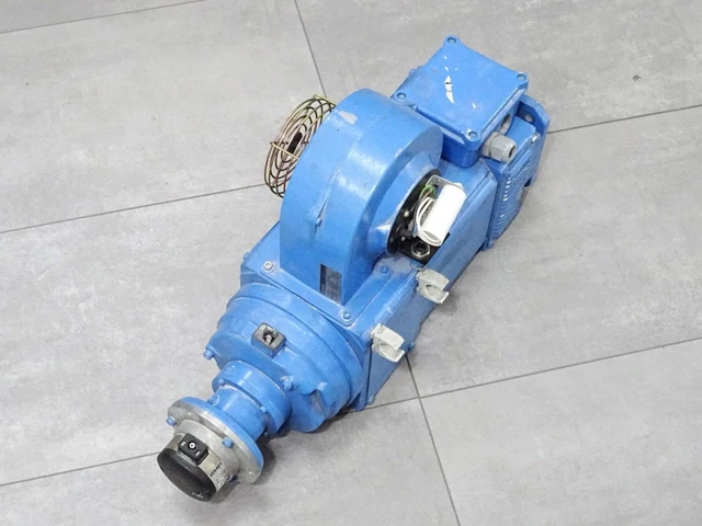LENZE SERVOMOTOR GFQUBT080-22 1900min-1 3.5kW / Bremse 24V Hübner GTF 7 ...