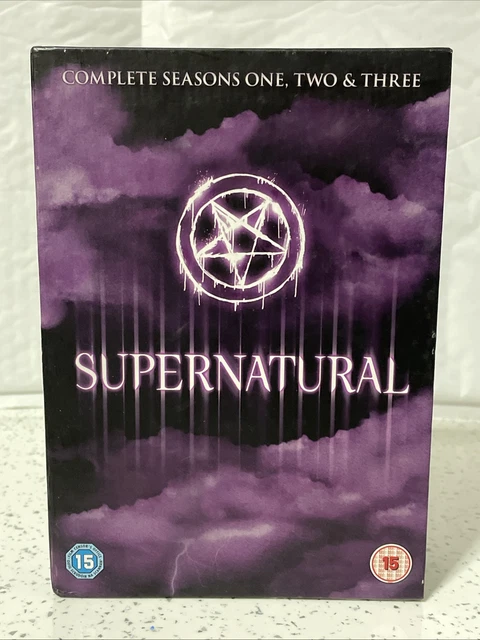 SUPERNATURAL SERIES 1-3 DVD Box Set Complete Cert 15 Jared Padalecki ...