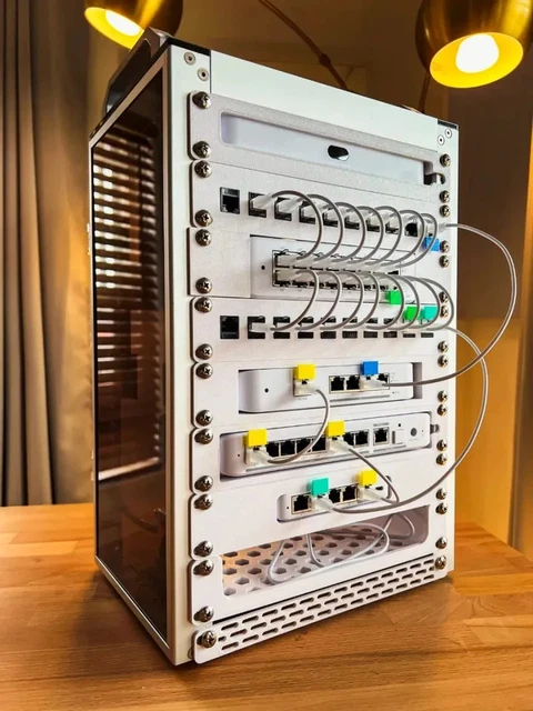 10& INCH 1U Rack Mounts for UNIFI Devices - Pick which device £11.99 ...