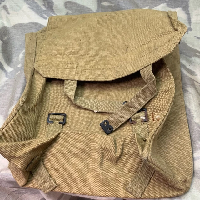 ORIGINAL BRITISH ARMY 37 Pattern Webbing Large Pack - Great Condition ...