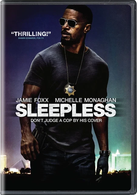 SLEEPLESS (DVD) JAMIE Foxx Michelle Monaghan Dermot Mulroney David ...