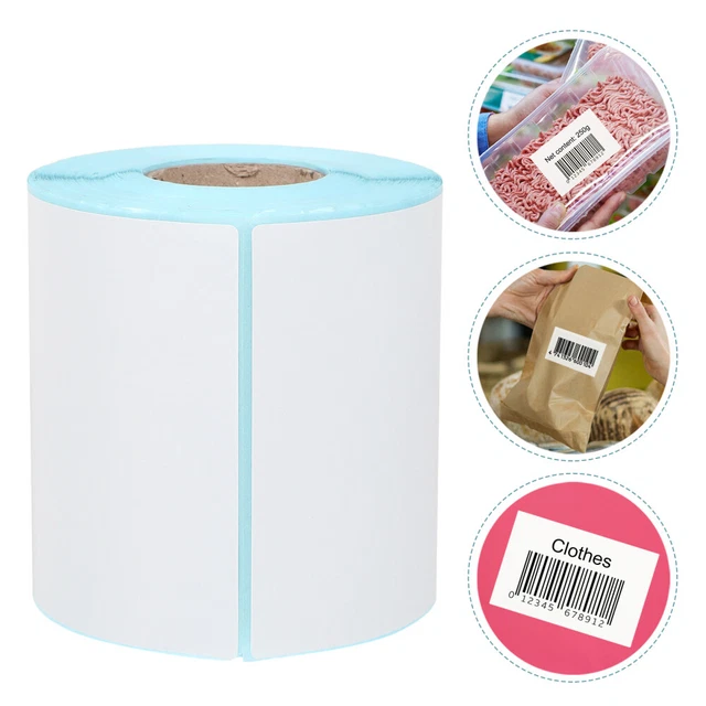 THREE PROOF THERMAL Paper Custom Labels Printer Zebra Transfer Roll ...