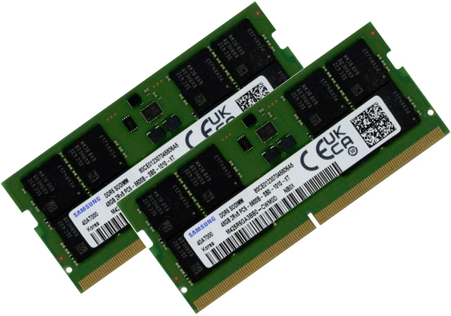 2X 48GB 96GB RAM PC5 DDR5 SO-DIMM 5600Mhz für Acer Notebook Nitro AN517 ...