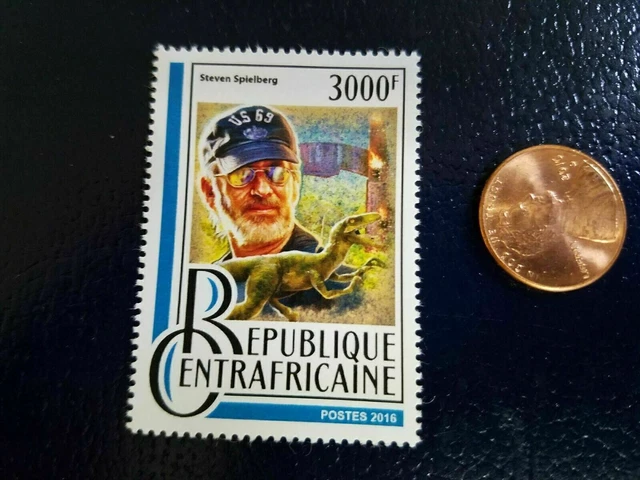 STEVEN SPIELBERG JURASSIC Park Director 2016 Republique Centrafricaine ...