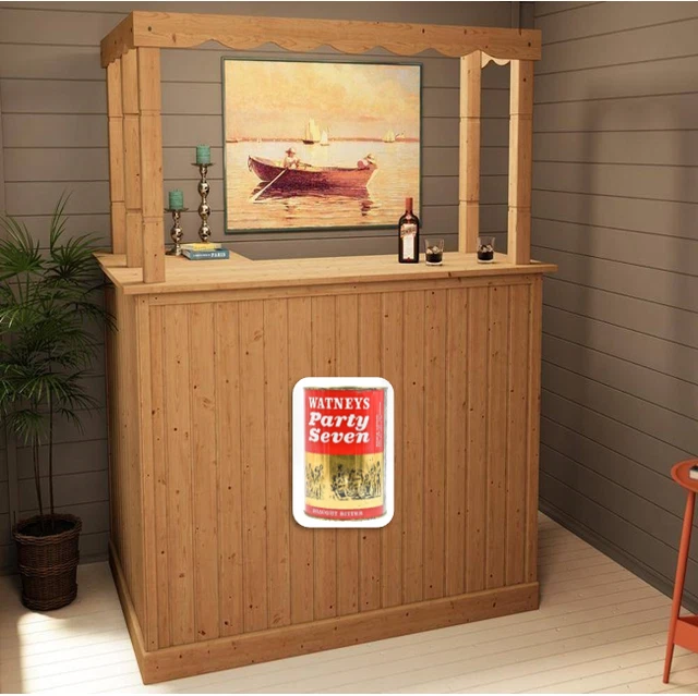 WATNEYS PARTY SEVEN Bar sign, poster, mancave, sign Metal A4, Bar ...