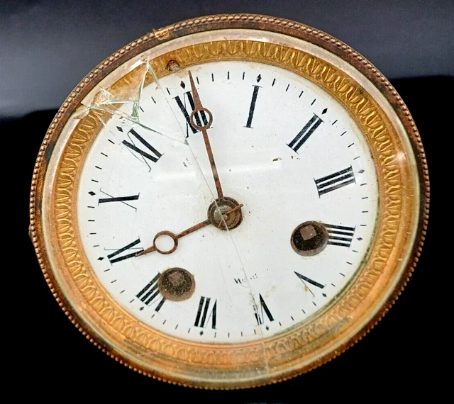 MOUVEMENT DE PARIS Horloge Pendule Signé Marti Mecanisme Pendule ...