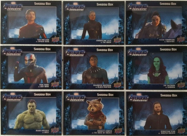 2020 UPPER DECK Avengers Endgame SHADOWBOX Card Singles EUR 14,02 ...