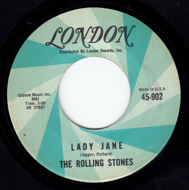 Rolling Stones 7 Pouces Lady Jane Mothers Little Helper Londres 902 Excellent Eur 775