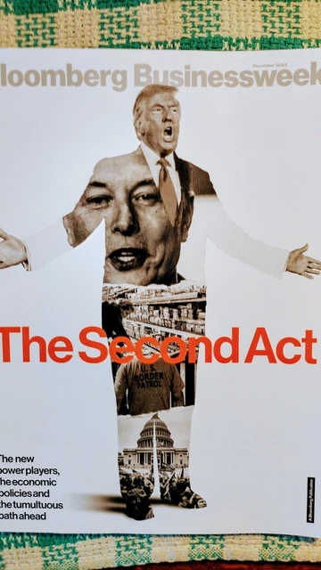 BLOOMBERG BUSINESSWEEK THE Second Act December 2024 New Power Players £ ...