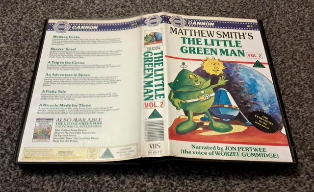 MATTHEW SMITH'S THE Little Green Man Vol 2 Kids Big Box Ex Rental Pal ...