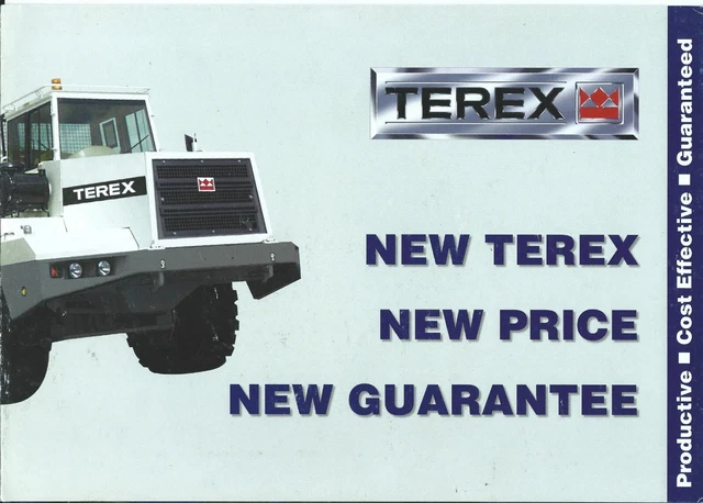 EQUIPMENT BROCHURE - Terex - New TA series Pricing Company Highlights ...