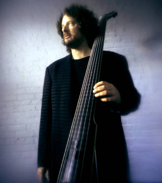 AMERICAN COMPOSER AND bass player Rob Wasserman , poses Old Photo 3 EUR ...