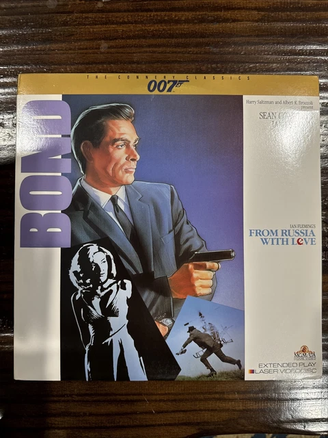 AS JAMES BOND 007 From Russia With Love 2005 LASERDISC Sean Connery $4. ...