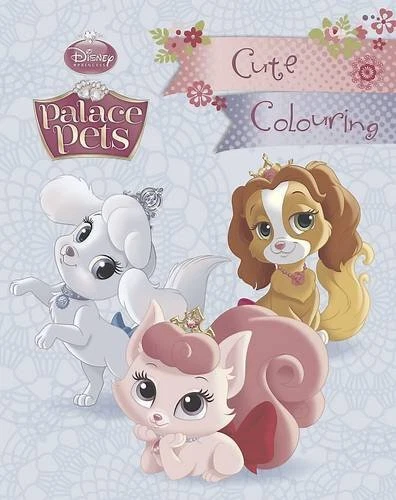 DISNEY PRINCESS PALACE Pets Cute Colouring-Disney £6.95 - PicClick UK