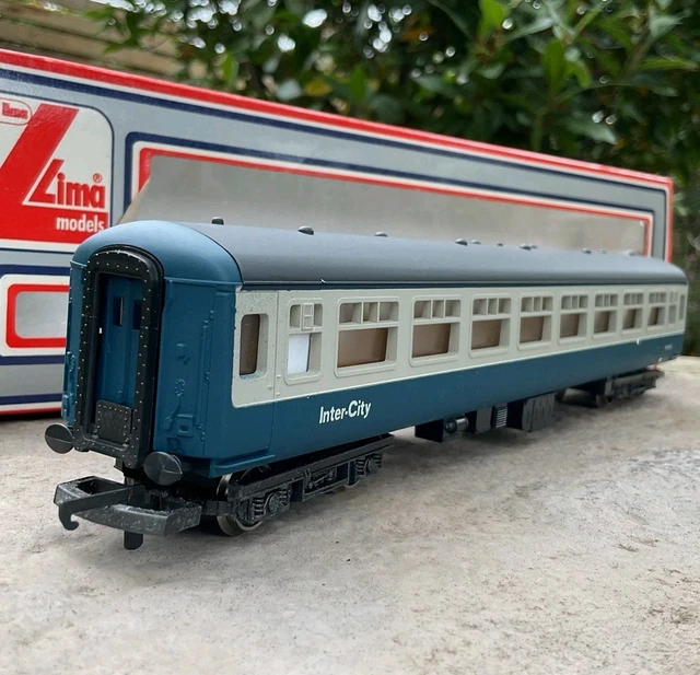 BOXED LIMA 305302 BR Mk2 Inter-City Second Open W5449 Blue Grey OO ...