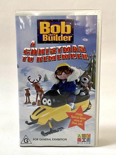BOB THE BUILDER A Christmas To Remember VHS ABC Video 2002 Free Postage ...