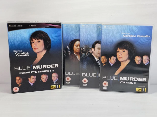 BLUE MURDER COMPLETE Collection Season Series 1-5 DVD Region 2 Crime Drama £23.03 - PicClick UK