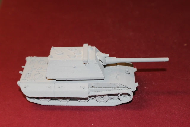 1-87TH SCALE 3D Printed Ww Ii German E-100 Krupp Turret Half Skirts EUR ...