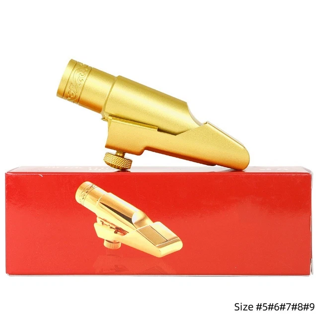 EMBOUCHURE POUR SAXOPHONE alto en laiton pour tailles 5 6 7 8 qualité ...