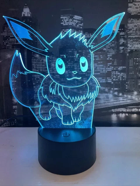 CREATIVE 3D VISUALIZATION Lamp 3D Visualization Lamp Pokémon Eevee £13. ...
