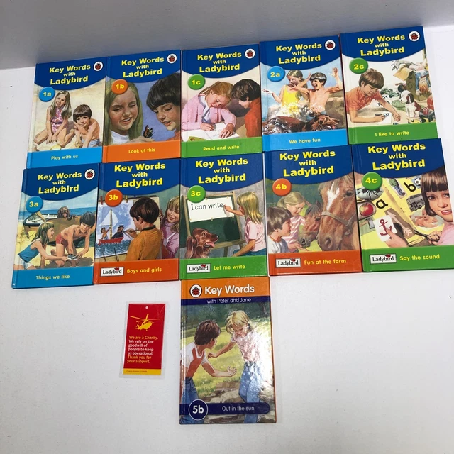 VINTAGE LADYBIRD KEY Words Books Bundle FREE UK P&P F3 £8.95 - PicClick UK