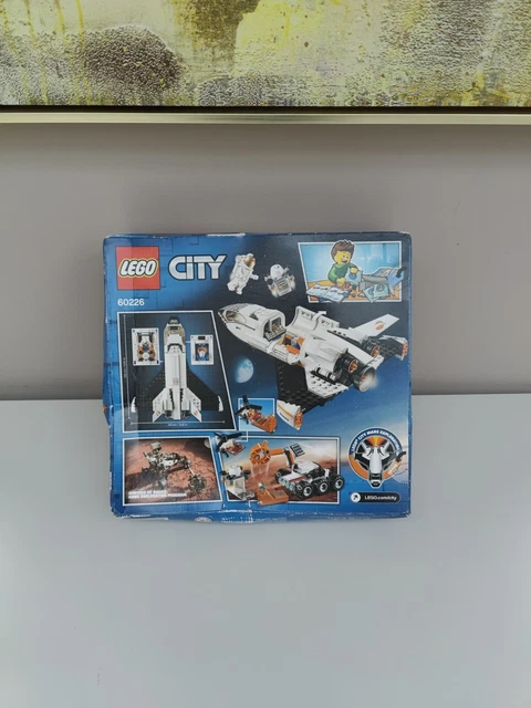 LEGO CITY 60226 Space Port Mars Research Shuttle Sealed Box Squashed £ ...