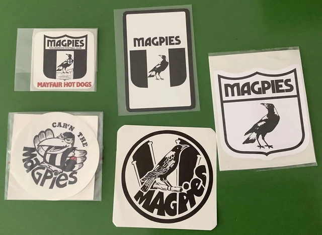 VFL MEMORABILIA COLLINGWOOD Mayfair Hot Dogs, Badge Emblems &Swap ...