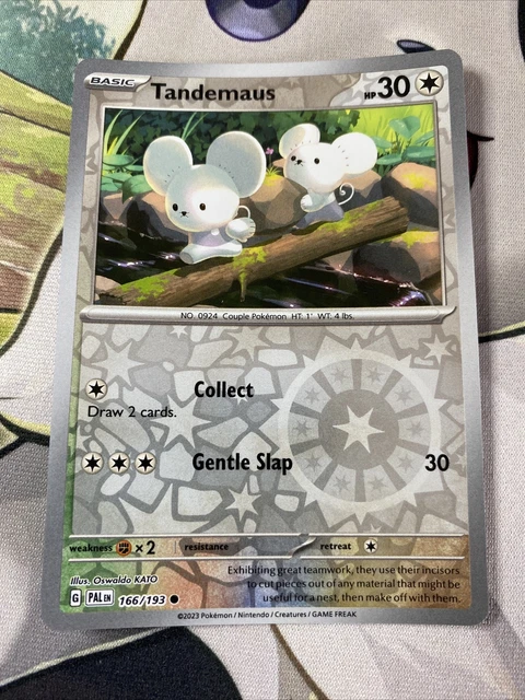 POKEMON CARD TCG Tandemaus Reverse HOLO Paldea Evolved PAL $0.01 ...