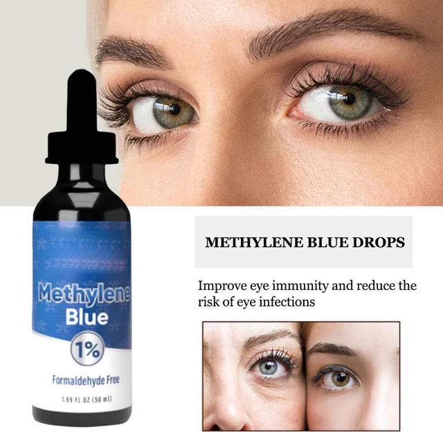 METHYLENE BLUE DROPS High Purity for Health Support 50ml/ 1.69oz 2Pack ...