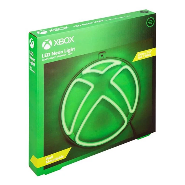 XBOX WALL MOUNTABLE LED Neon Gaming Room Light Featuring XBOX logo £27. ...