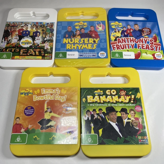 THE WIGGLES & Bananas in Pyjamas DVD Lot | 5 Kids’ Movies | ABC Kids ...