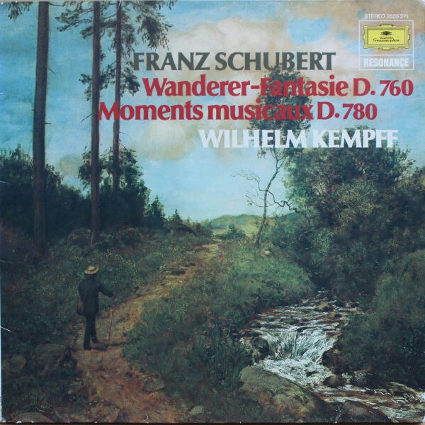 FRANZ SCHUBERT, WILHELM Kempff - Wanderer-Fantasie D.760 / Moments Musicaux D... £16.49 ...