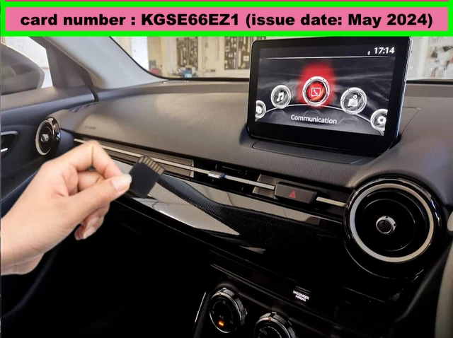 MAZDA MX-5 2024 SKYACTIV CONNECT 7 SD CARD NAVIGATION MAP UPDATE - KGSE66EZ1 new £39.00 ...